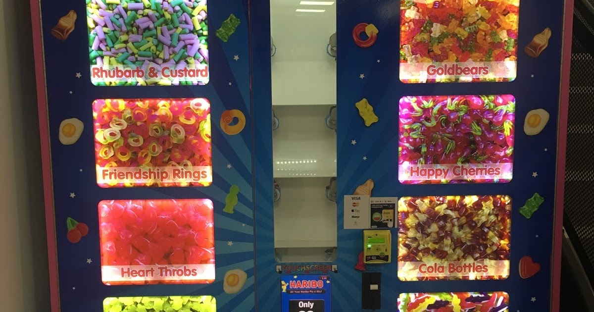 A Review A Day: Today's Review: Haribo Pick 'N' Mix Machine