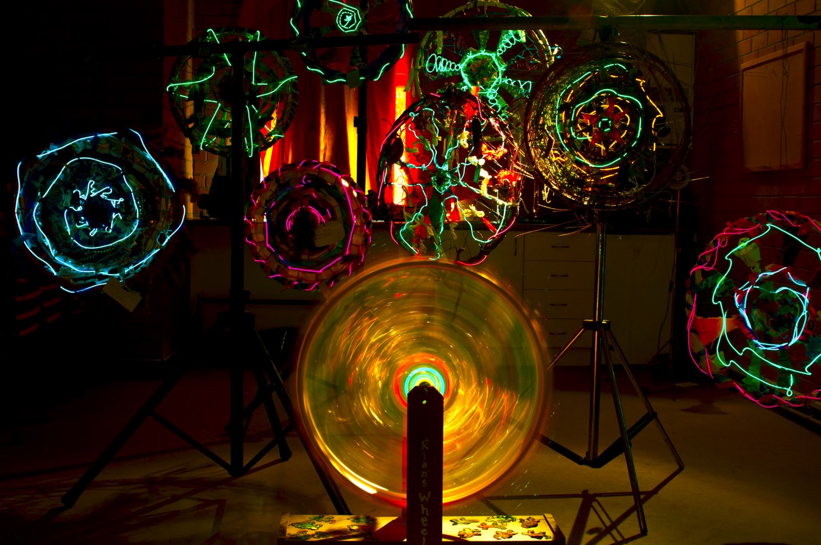 Solas interactive light sculpture