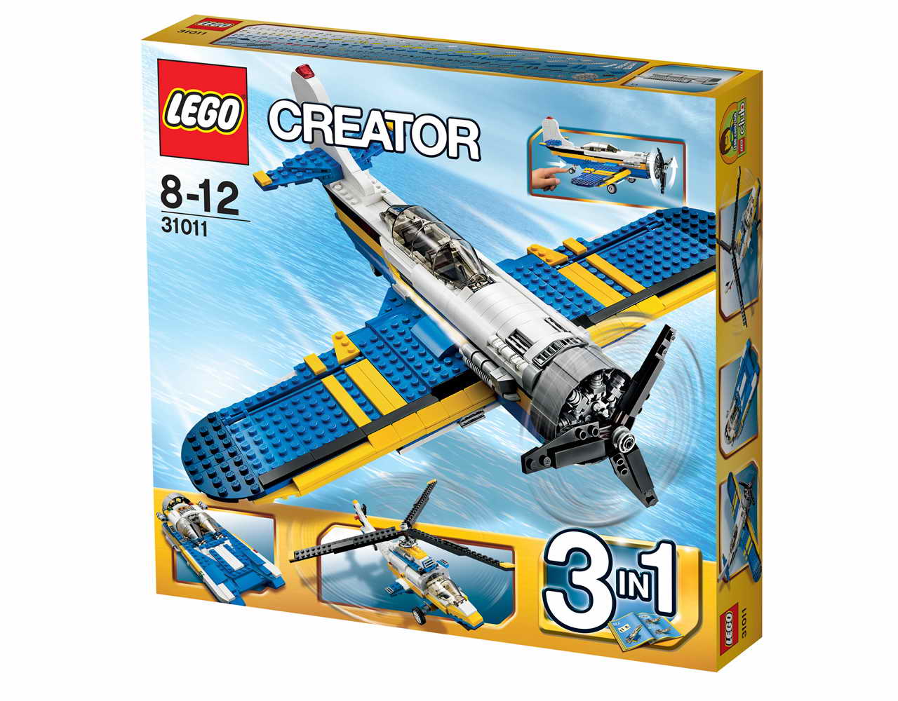 set database: LEGO 31011 aviation adventures | ʞɔıןqqndǝɹ