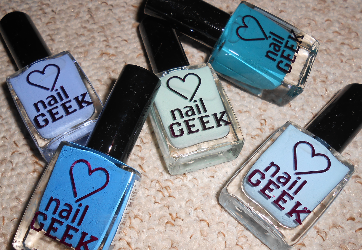 My Mint Nails: Nail Geek swatches