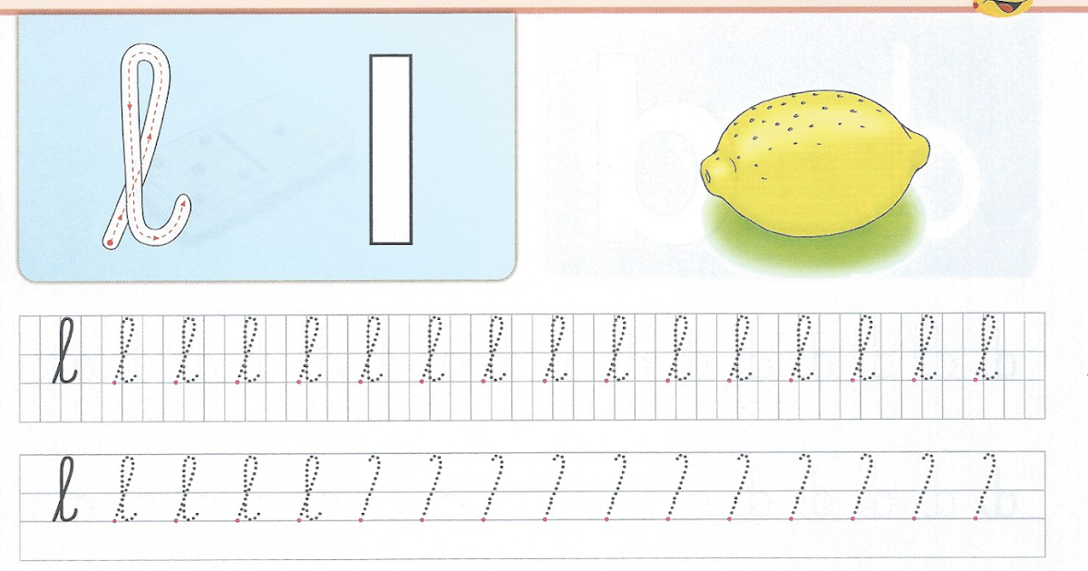 Aprende Brincando: Caligrafia - Letra L