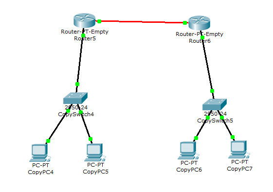 Perancangan Routing Static dengan 2 router di Cisco + Download FIle ...