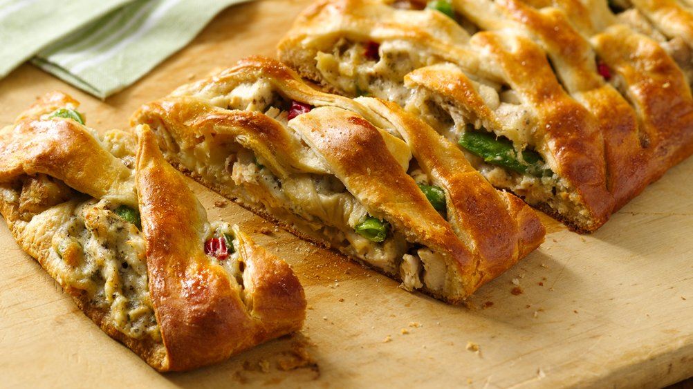 Gina's Italian Kitchen: Italian Chicken Braid