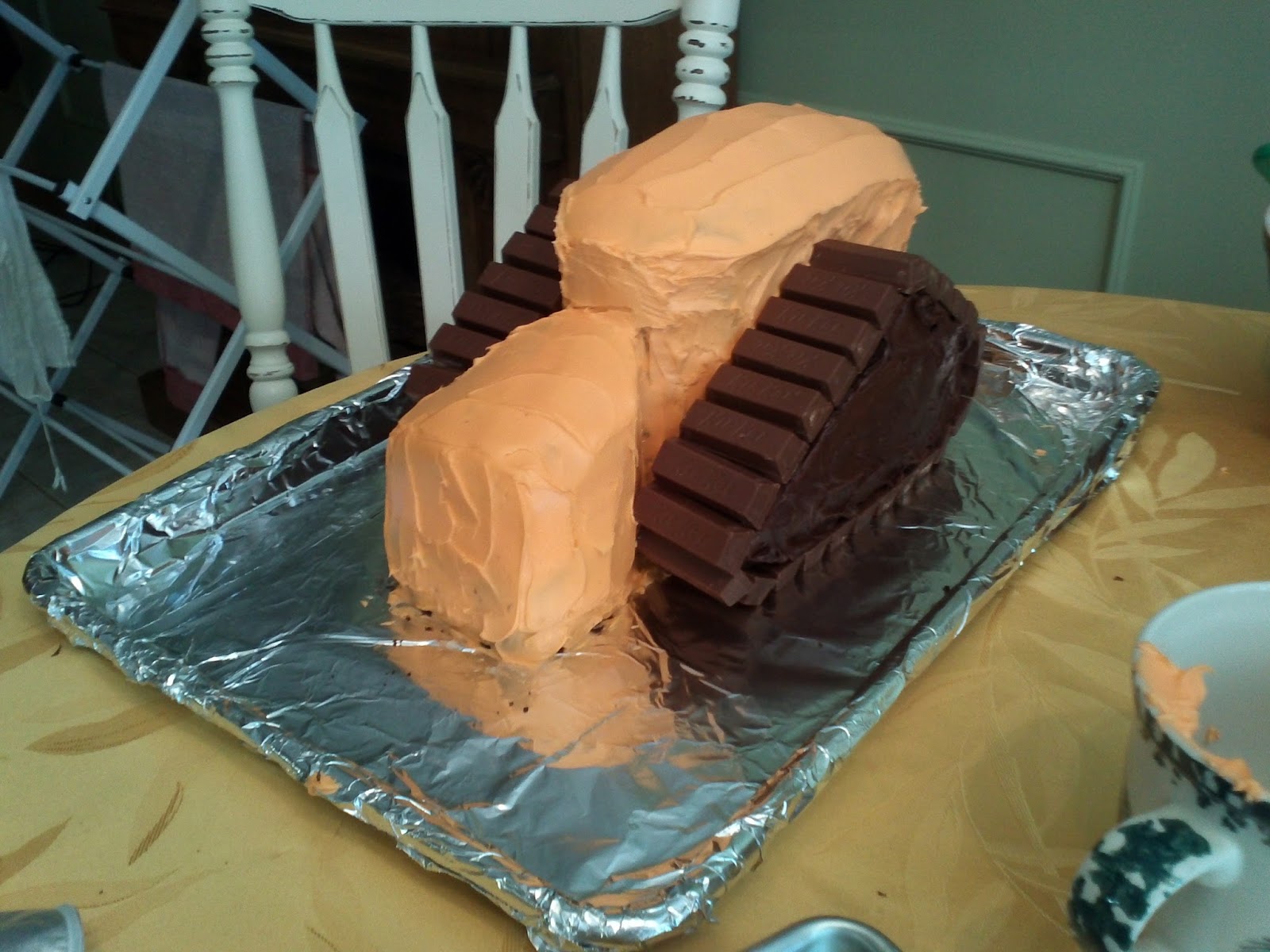 Leo's Bulldozer cake