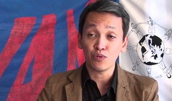 National rally, Renato Reyes turned to President Duterte!