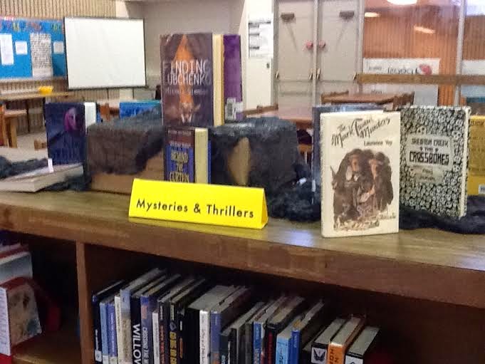 Outrageously Wild (or Wonderful) Librarian: Simple Book Displays "Sell ...