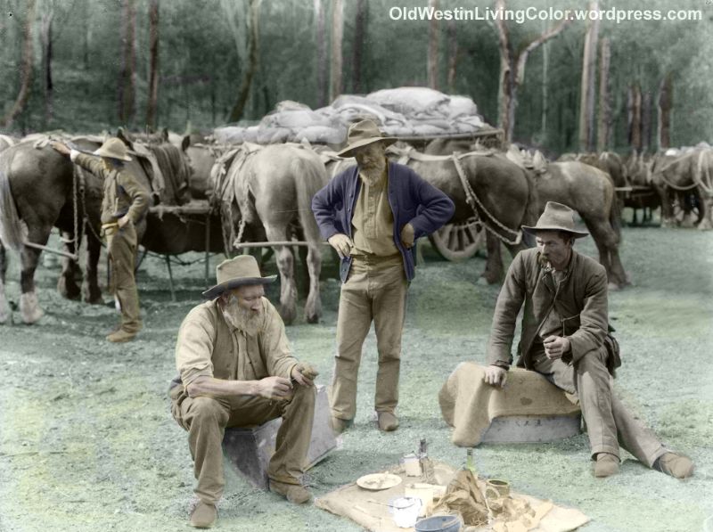 Old West in Color: Colorized Pictures of Cowboys From the Late 19th to ...