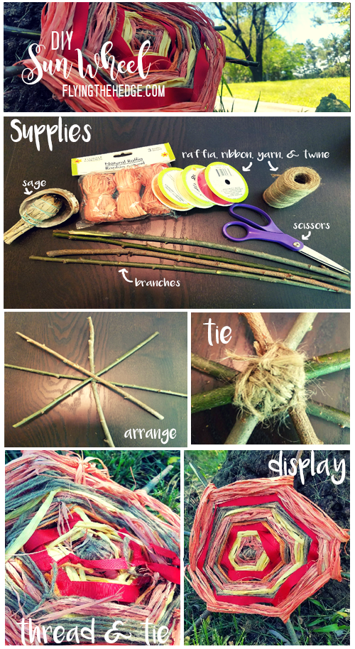 Flying the Hedge: DIY Summer Solstice Sun Wheel