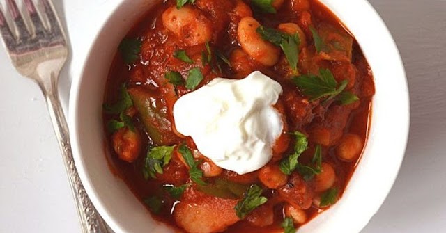 Lebanese Vegetarian Stew ~ Warm Spices, Chickpeas & Potatoes Recipe ...