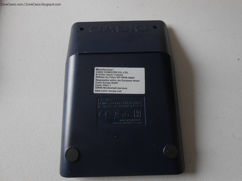 Zona Casio: Prueba: Calculadora Casio MS-100