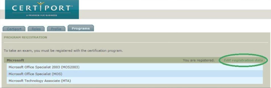 Working for I.T.: Accessing your MCID and Access Code (For Certiport Users)