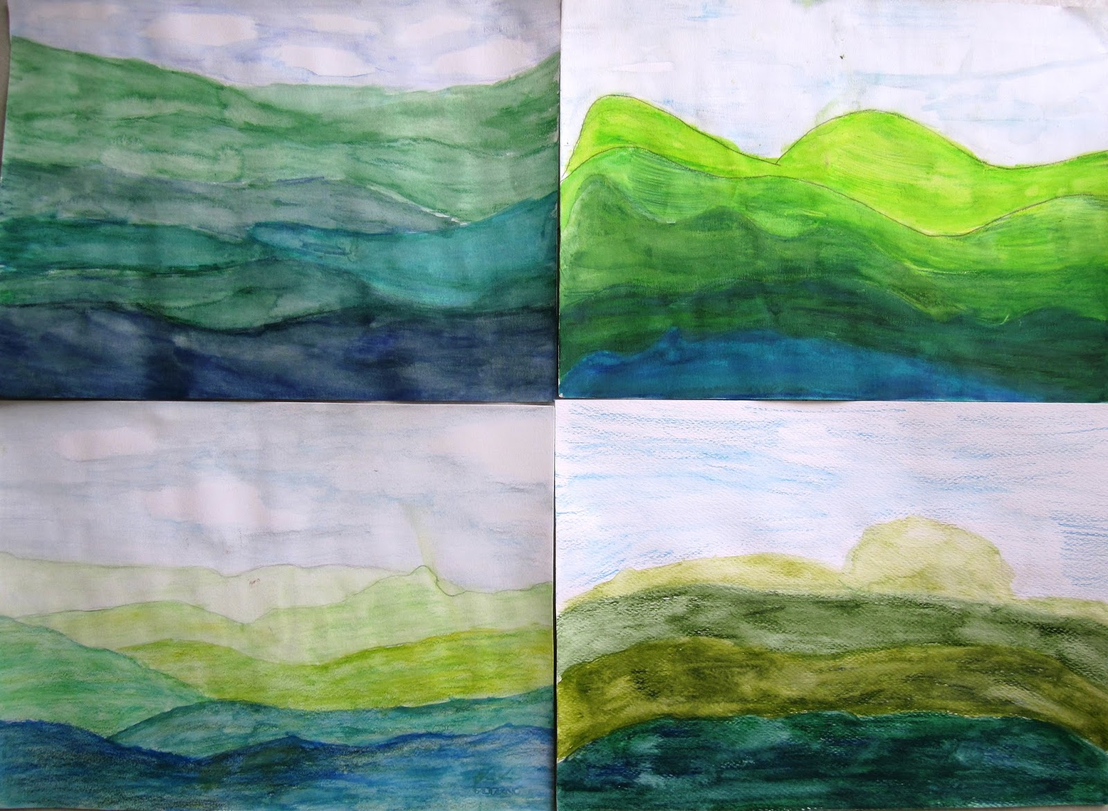 immagin@rti: LANDSCAPE in TONAL GRADATIONS. Piani di profondità di un ...