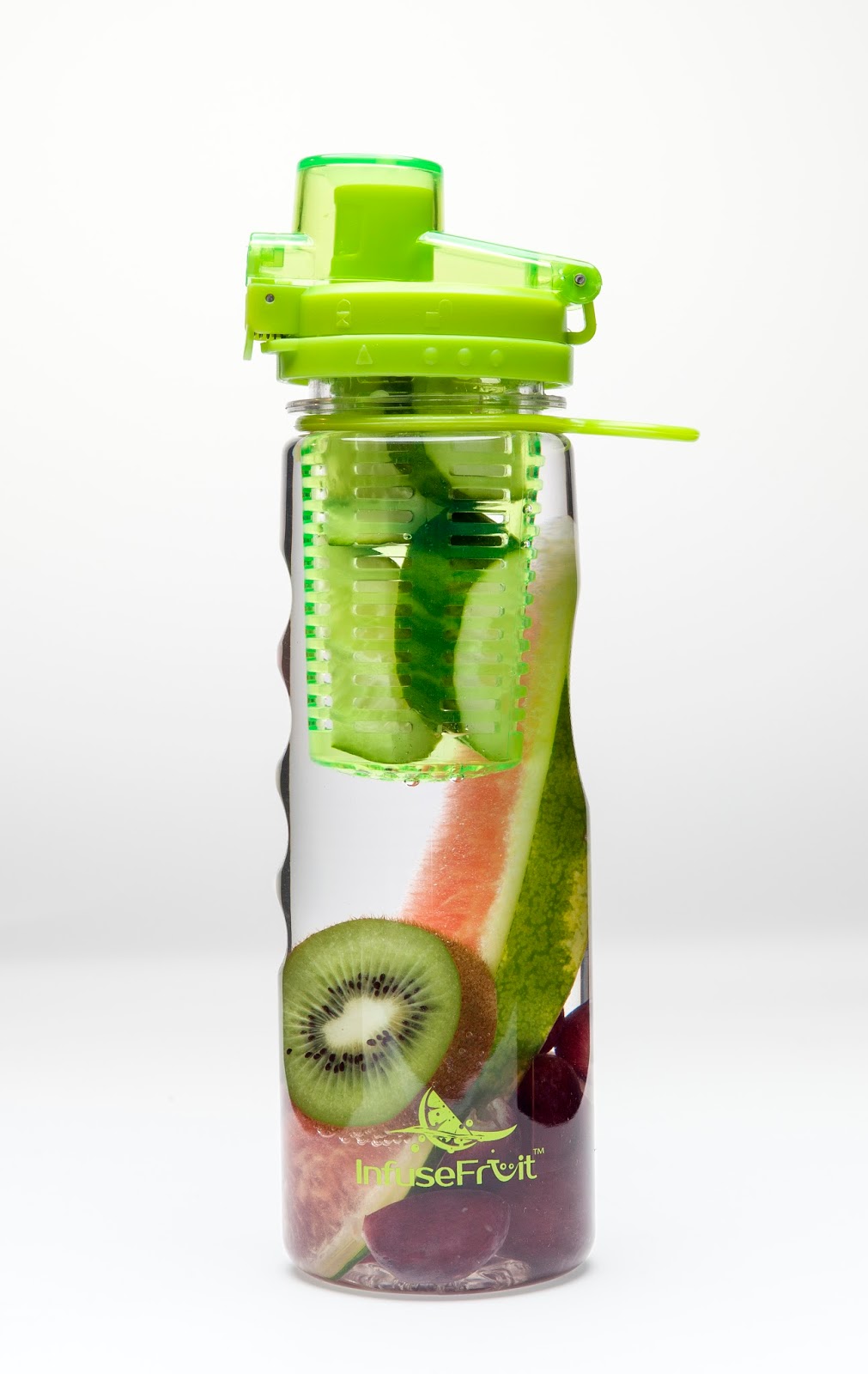 First day of many: Infuser water bottle 25 oz BPA-Free #InfuseFruit25oz