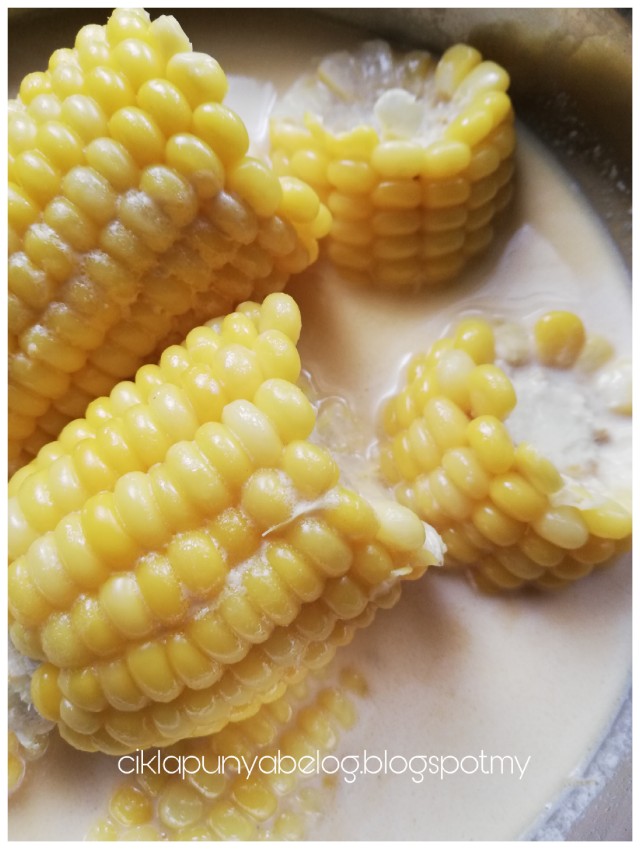 Jagung rebus susu viral yang senang dan sedap. Budak-budak mesti suka ...