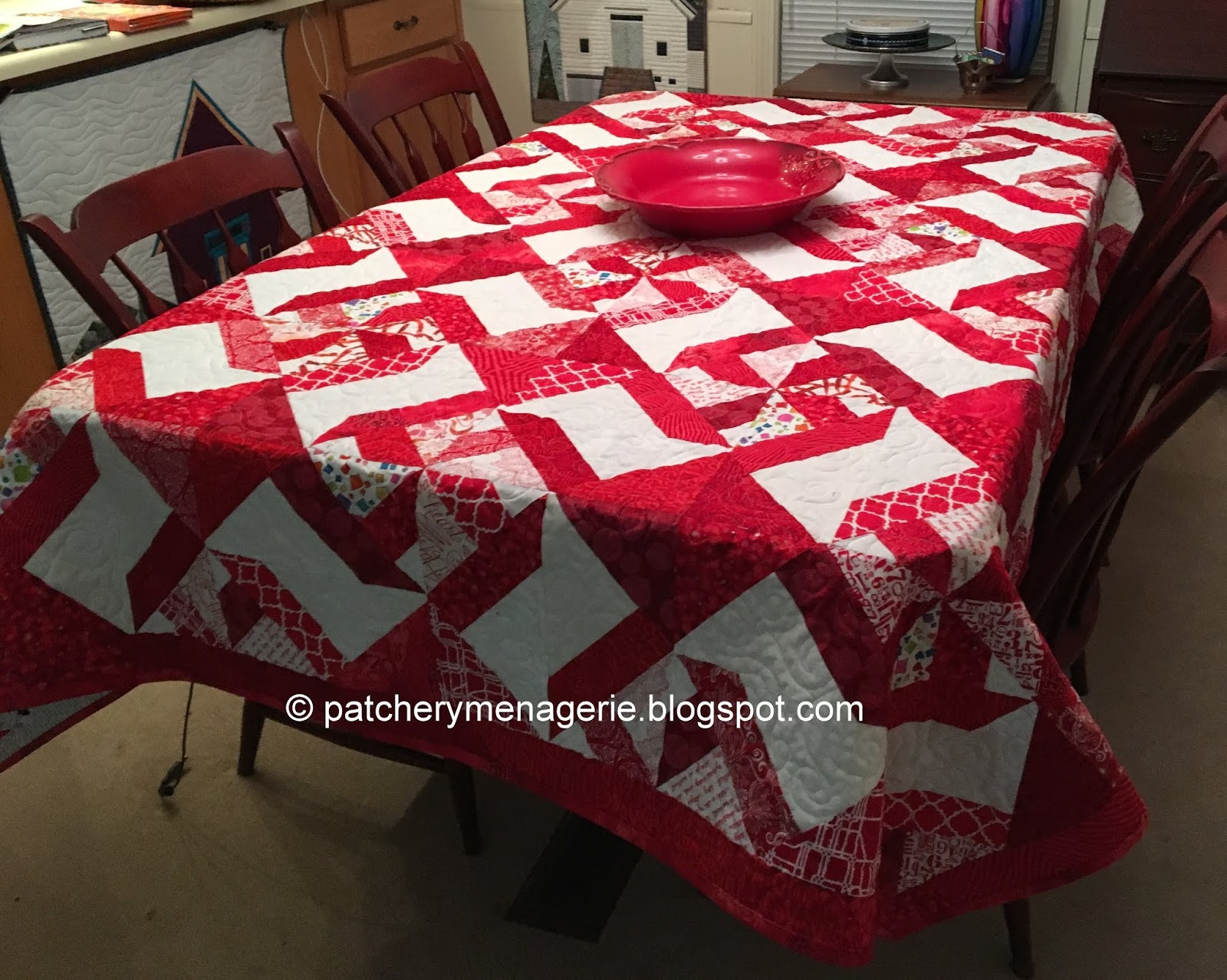 The Patchery Menagerie: Table Quilts