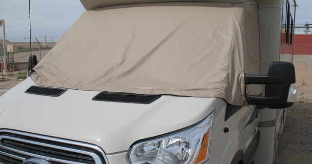 2017 Coachmen Orion Owner Log: 9 - Privacy Cover and Curtain