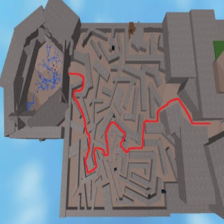 Cara Menuju Blue wood dengan Peta - Cakrawala Gaming