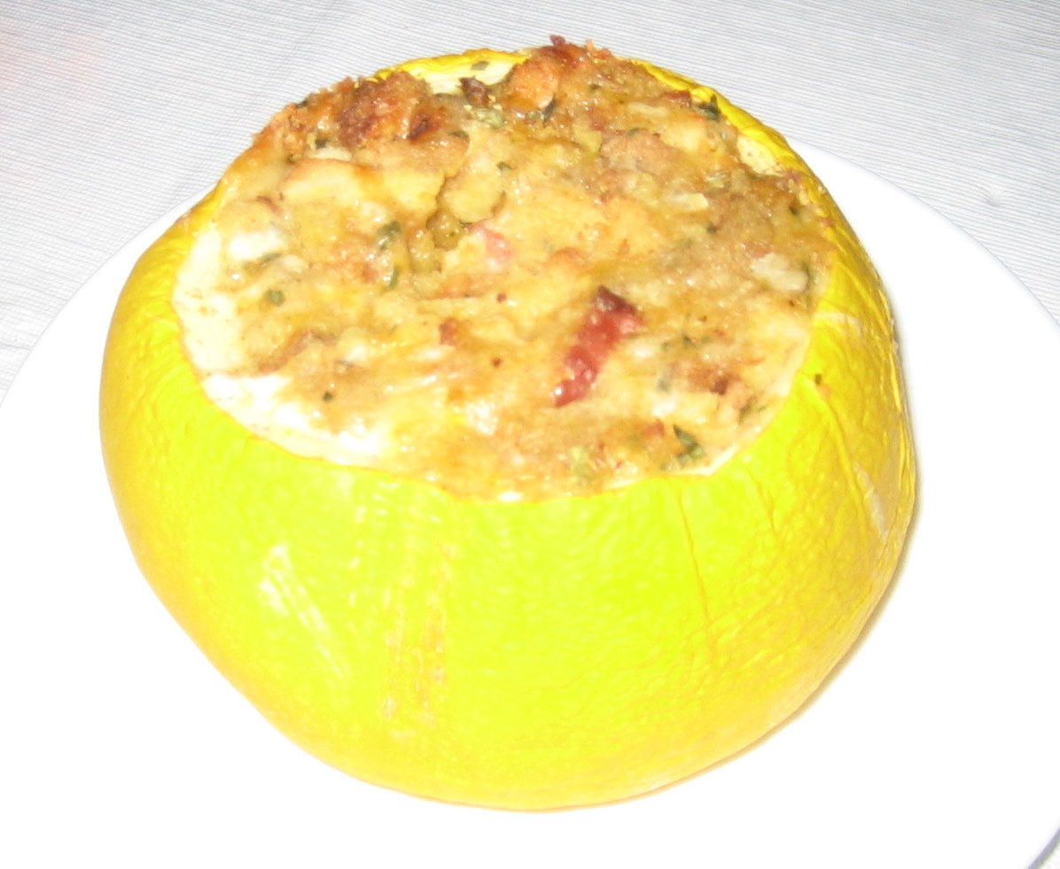 Both Ends of the String: Recipe: Stuffed Summer Squash