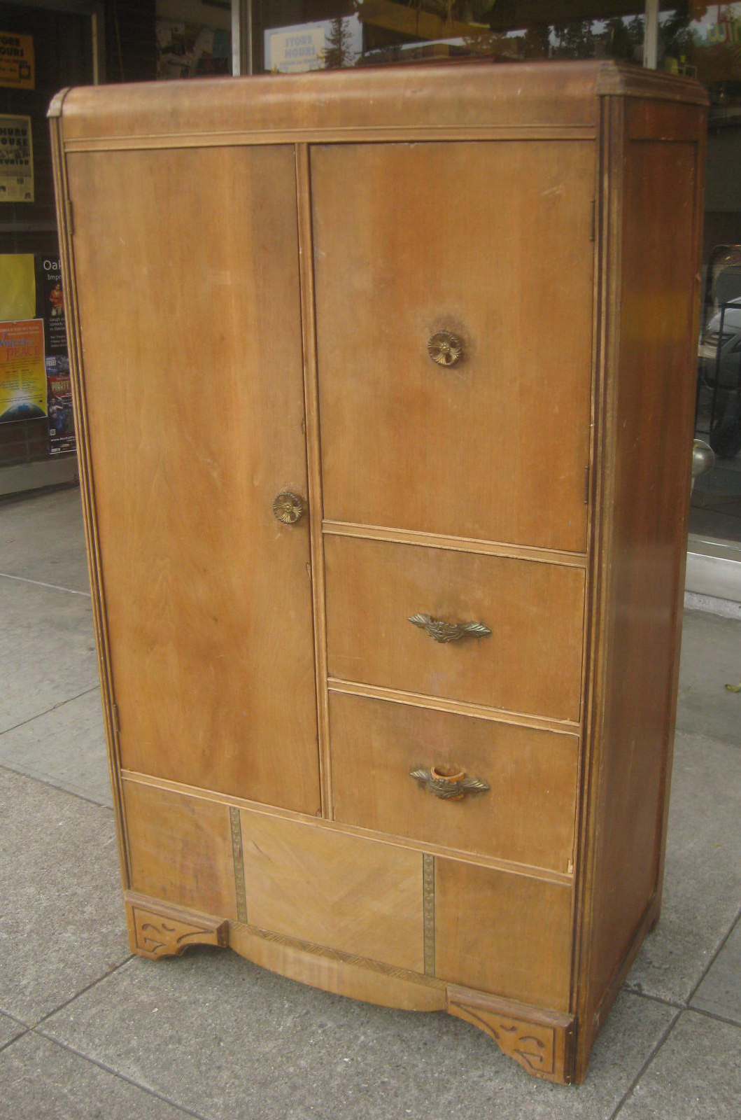 UHURU FURNITURE & COLLECTIBLES: SOLD - Chifferobe - $90