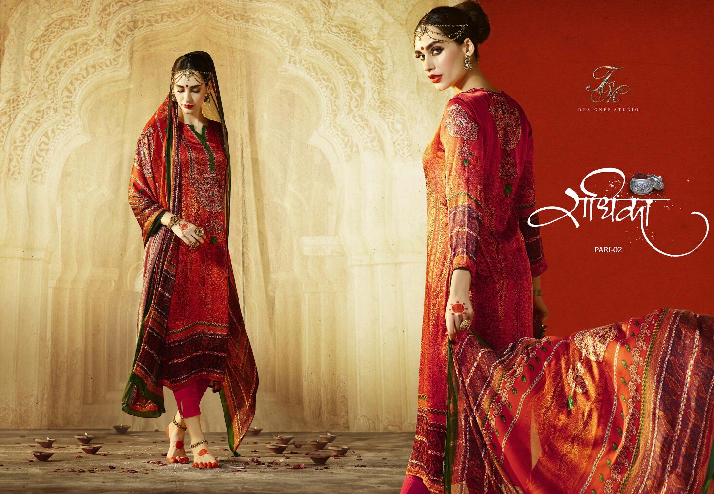 Indian Suits Wholesaler: Sahiba Karva chauth Collection PARIDHAN Satin ...