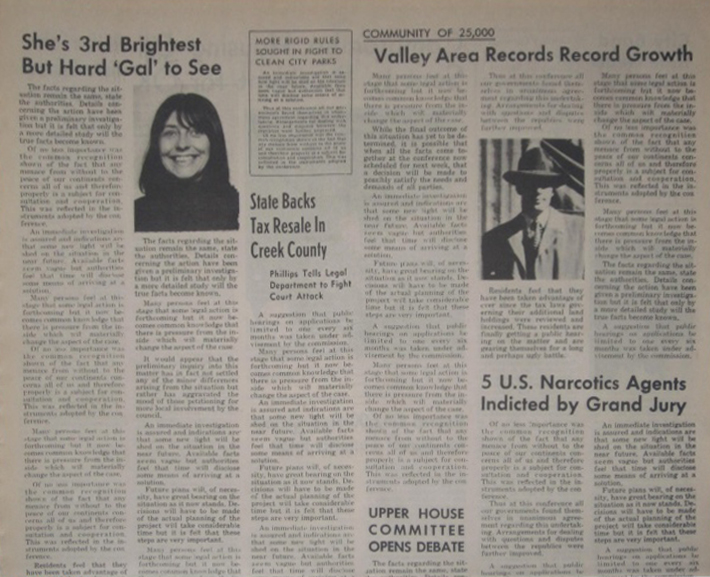 10 Digits: Goonies never… write an original newspaper article