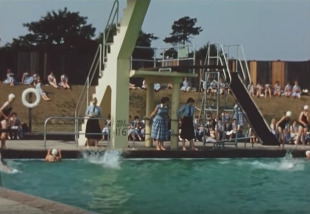 The Bournville Tenants Blog: The Bournville Lido (at Rowheath)