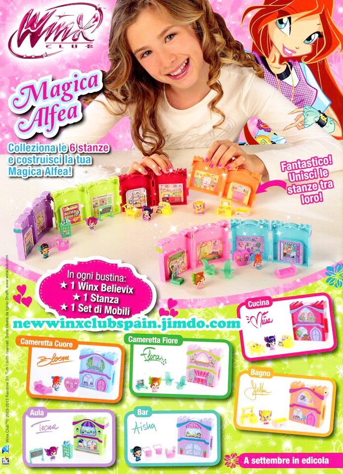 Colecciona los nuevos Winx Club "Magica Alfea" en Italia!! - Winx Club All