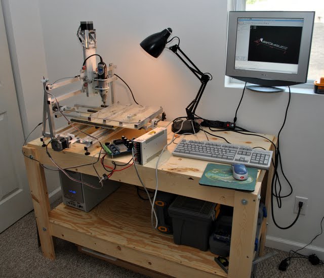 DIY CNC: Workbench/Plans for CNC V2.0?