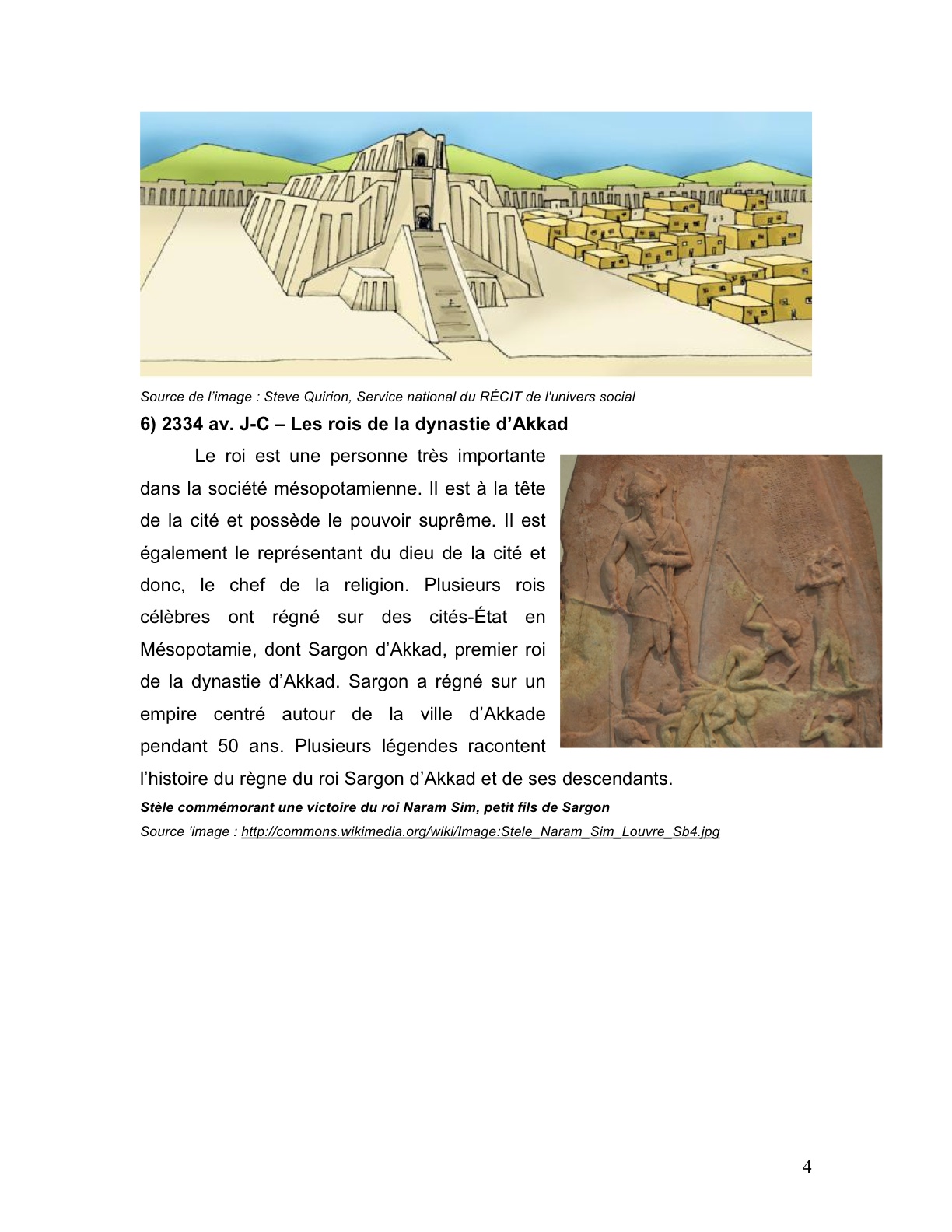 Histoire et géographie 1e secondaire: Émergence de l’écriture en ...