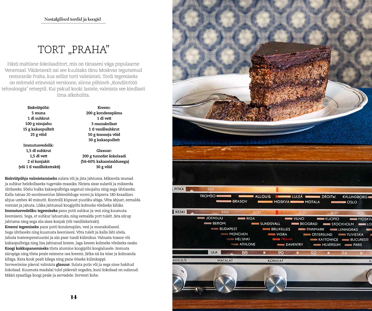 Uus raamat - Nostalgilised tordid ja koogid