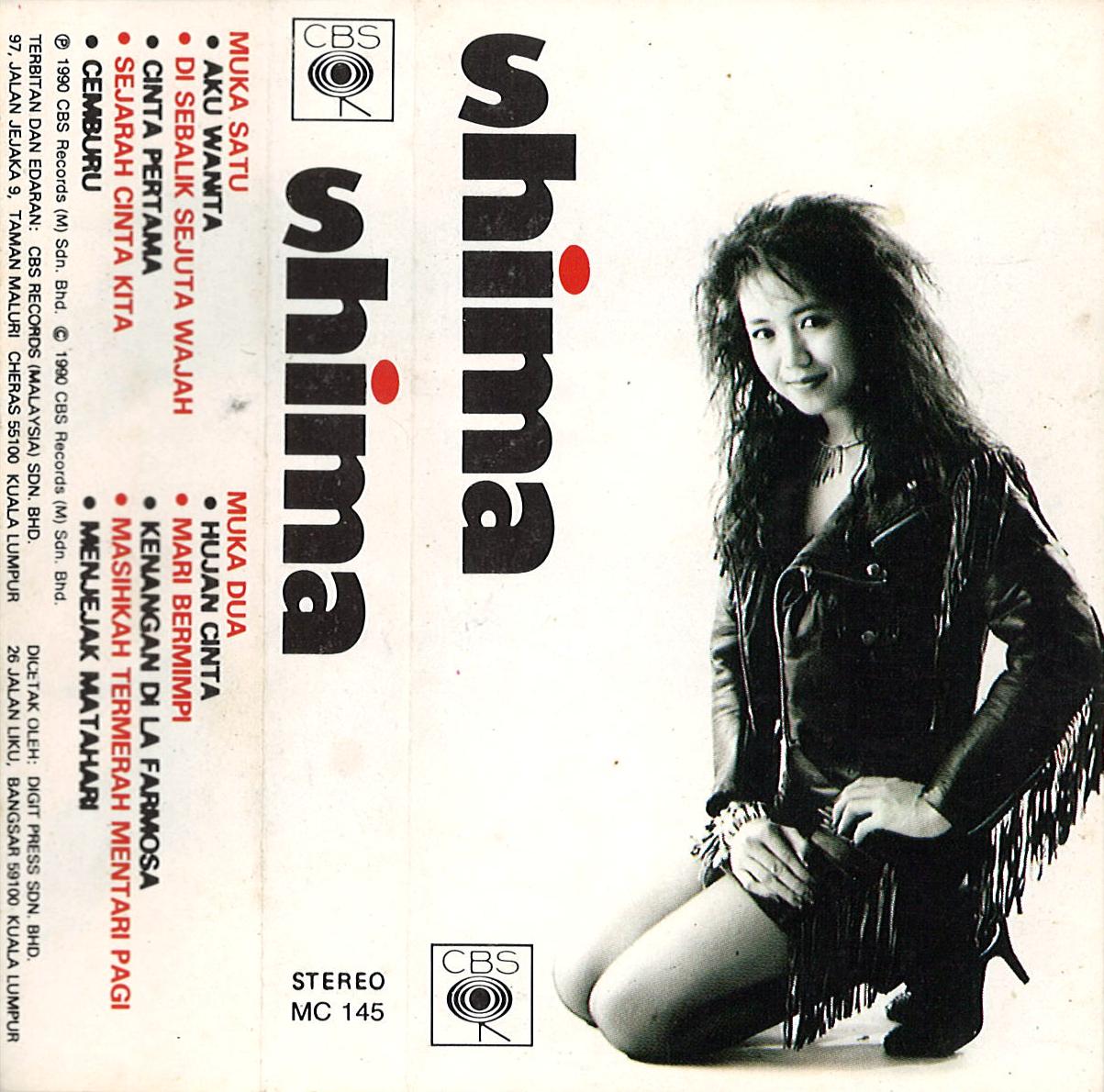 SHIMA: THE BEST SINGER EVER BORN: DISCOGRAPHY (STUDIO ALBUM): SHIMA (1990)