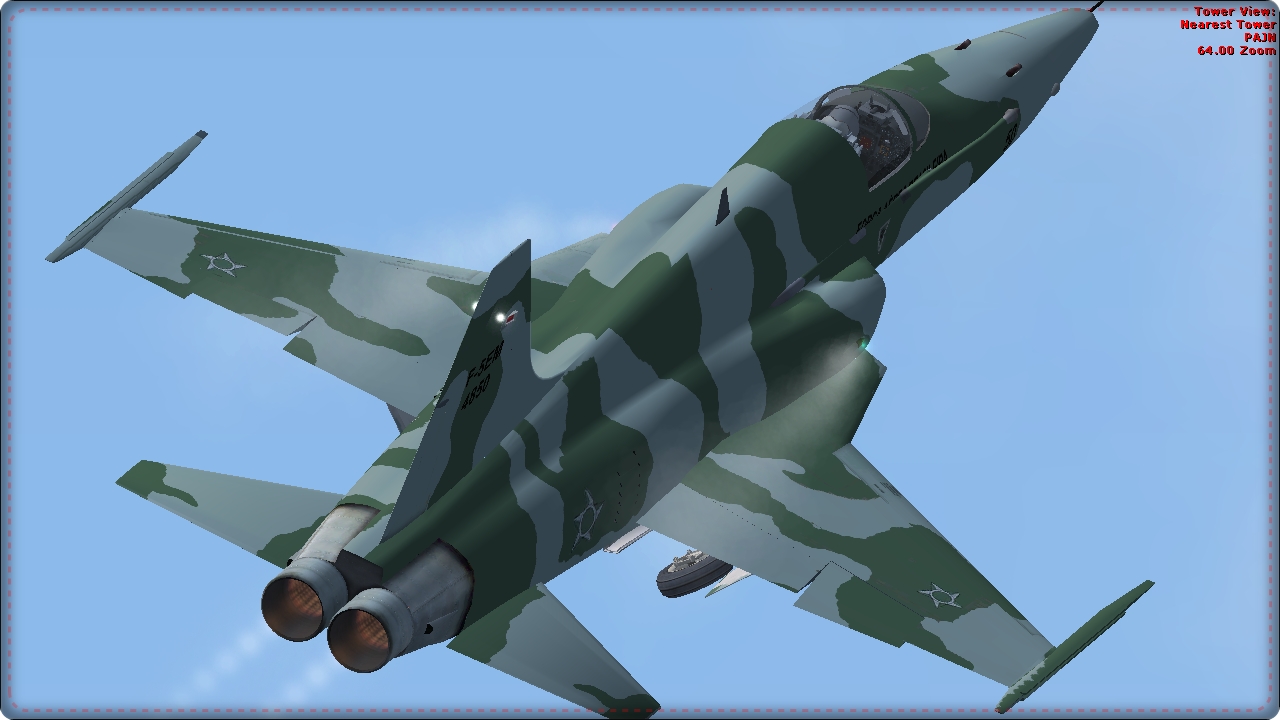 Aéro Virtual FSX: NORTHROPH F-5 FAB FSX
