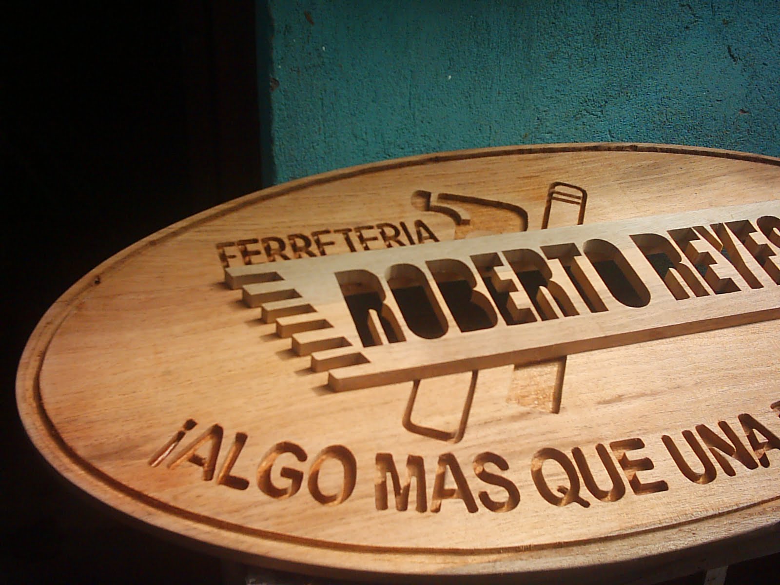 Rótulos en Madera