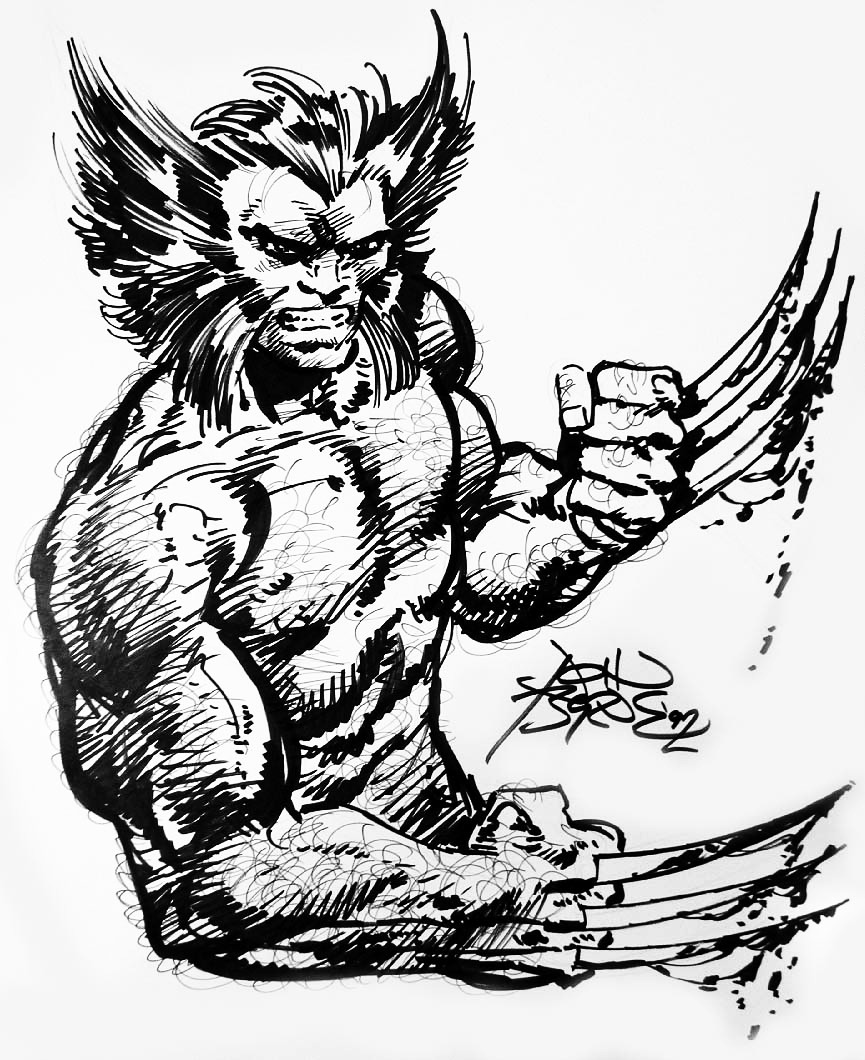 Black & White and Bronze!: John Byrne - Sketches Across the Marvel Universe