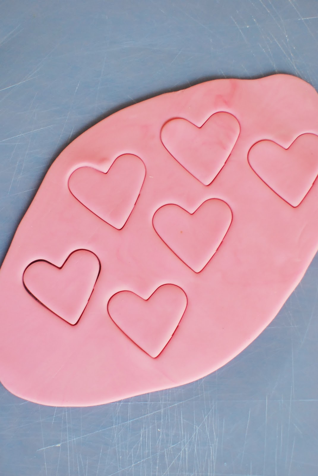 anna and blue paperie: DIY Tutorial: Fondant Hearts
