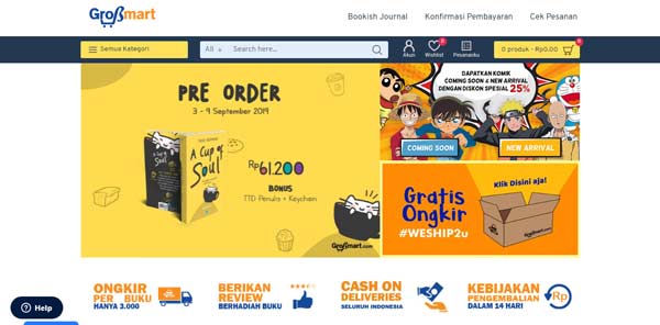 9 Rekomendasi Toko Buku Online Terlengkap dan Terpercaya - ContohText