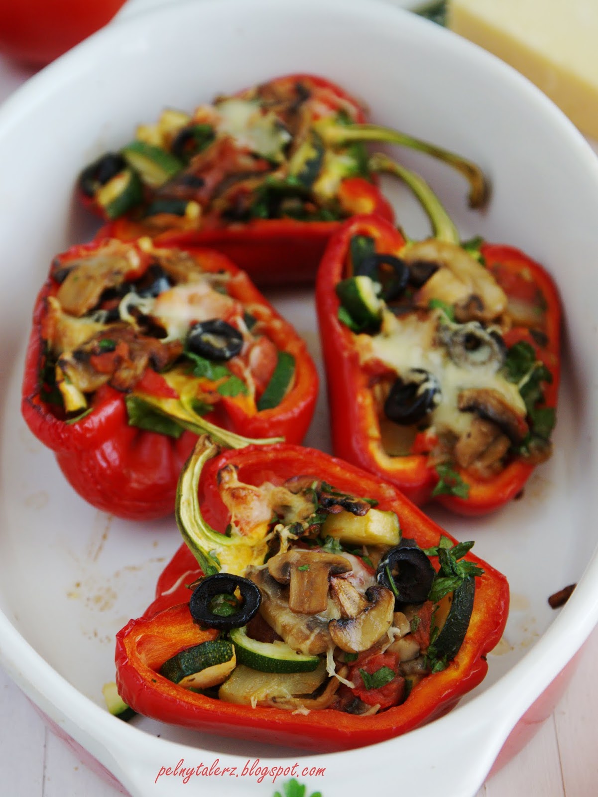 Papryka faszerowana warzywami