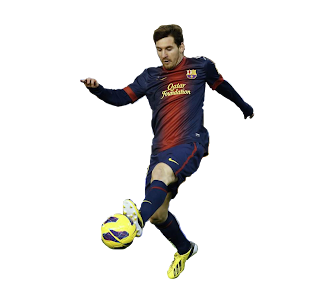 Renders de Lucas Adsads: Render de Lionel Messi (Barcelona)