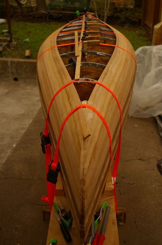 Cedar Strip Canoe Build