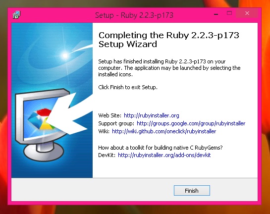 Cara install ruby di windows