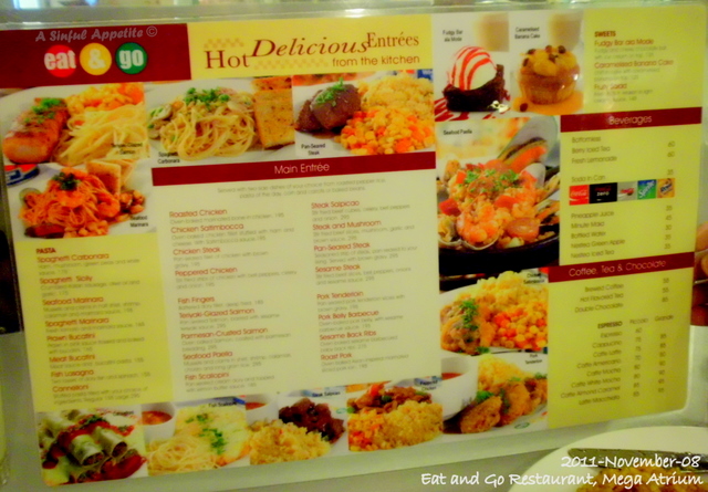 A Sinful Appetite: EAT & GO Restaurant (Owned by Burgoo Group of ...