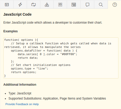 Grassroots Oracle: APEX 5.1 Chart Column Mapping