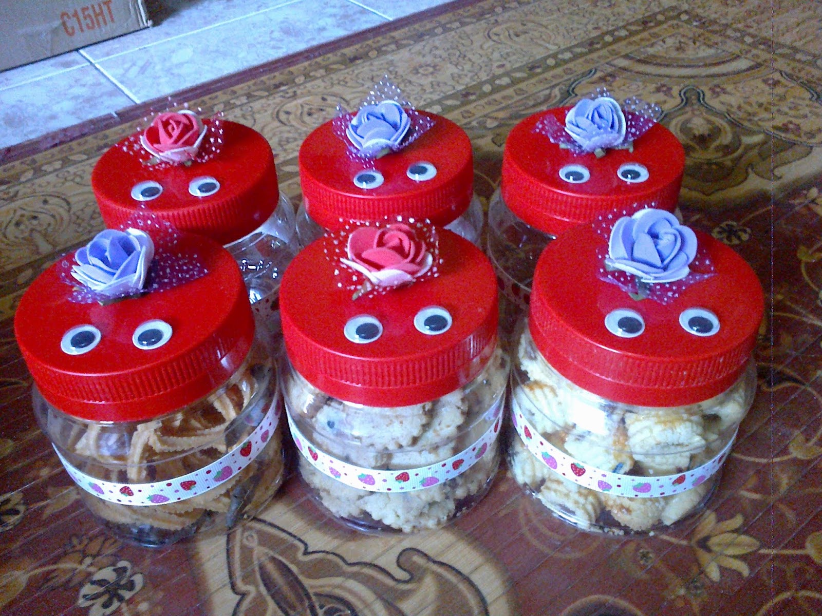 cik azz: DIY: Buat sendiri bekas kuih raya.