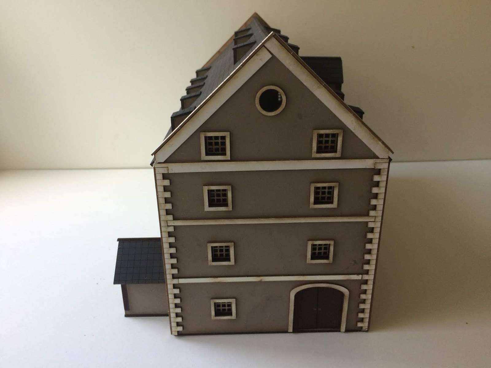 Empires At War Blog: 28mm Essling granary Prepainted kit