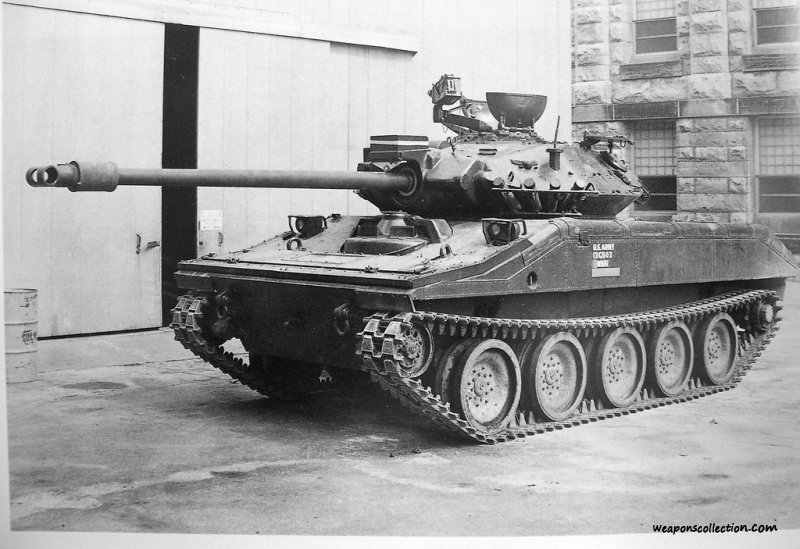 Catainium's Tanks: M551 Sheridan Light Tank