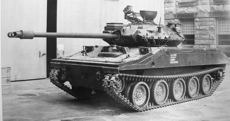 Catainium's Tanks: M551 Sheridan Light Tank