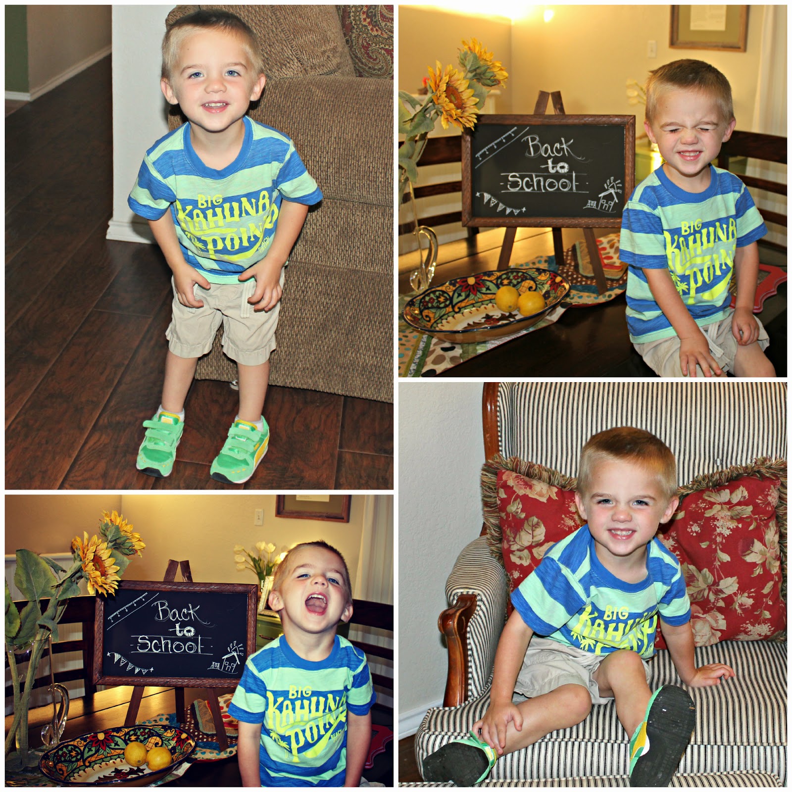 3 Cowboys and a mommy: Keeler's First Day of Kindergarten