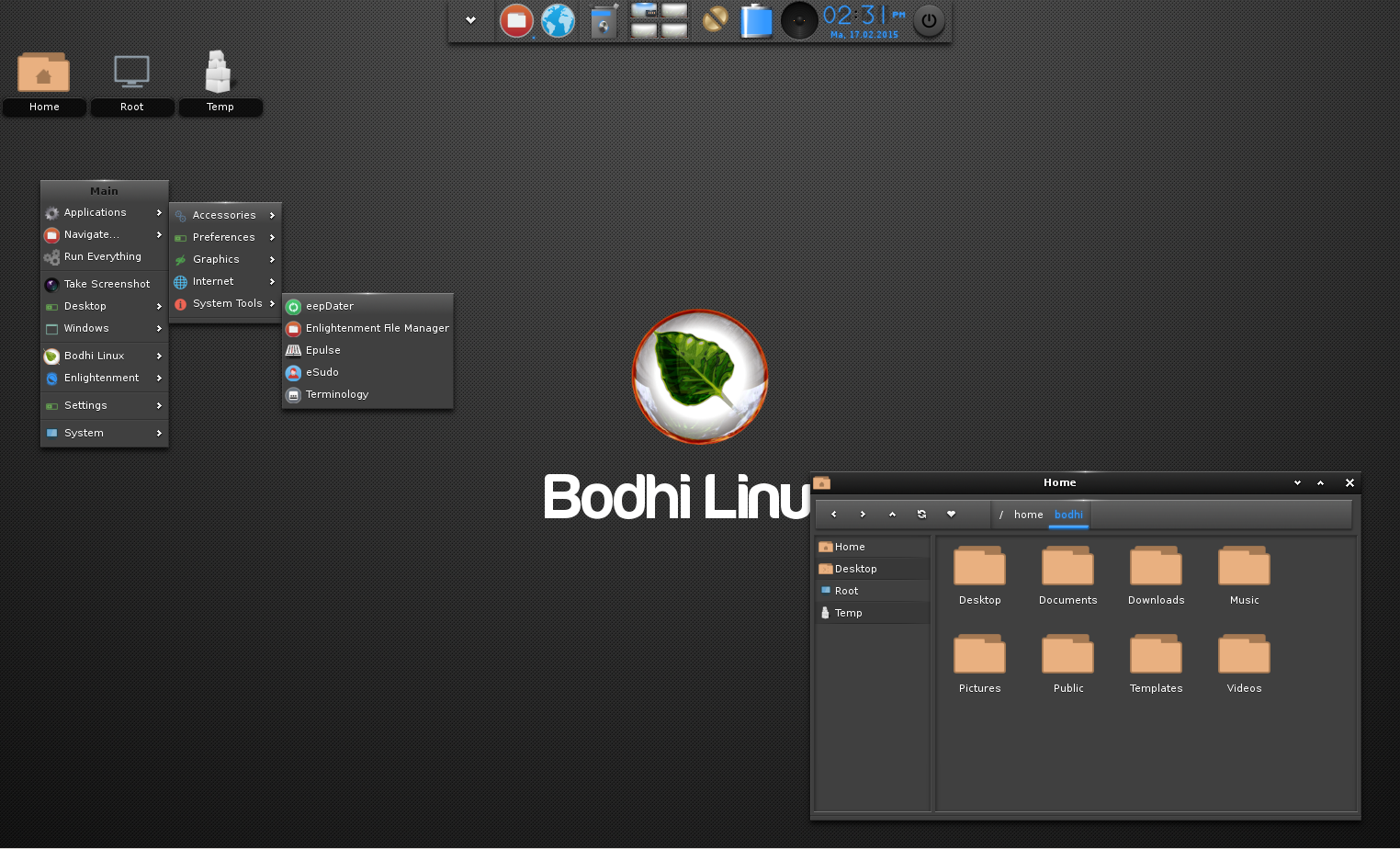 Bodhi Linux 3.0.0 Available For Download ~ Web Upd8: Ubuntu / Linux blog
