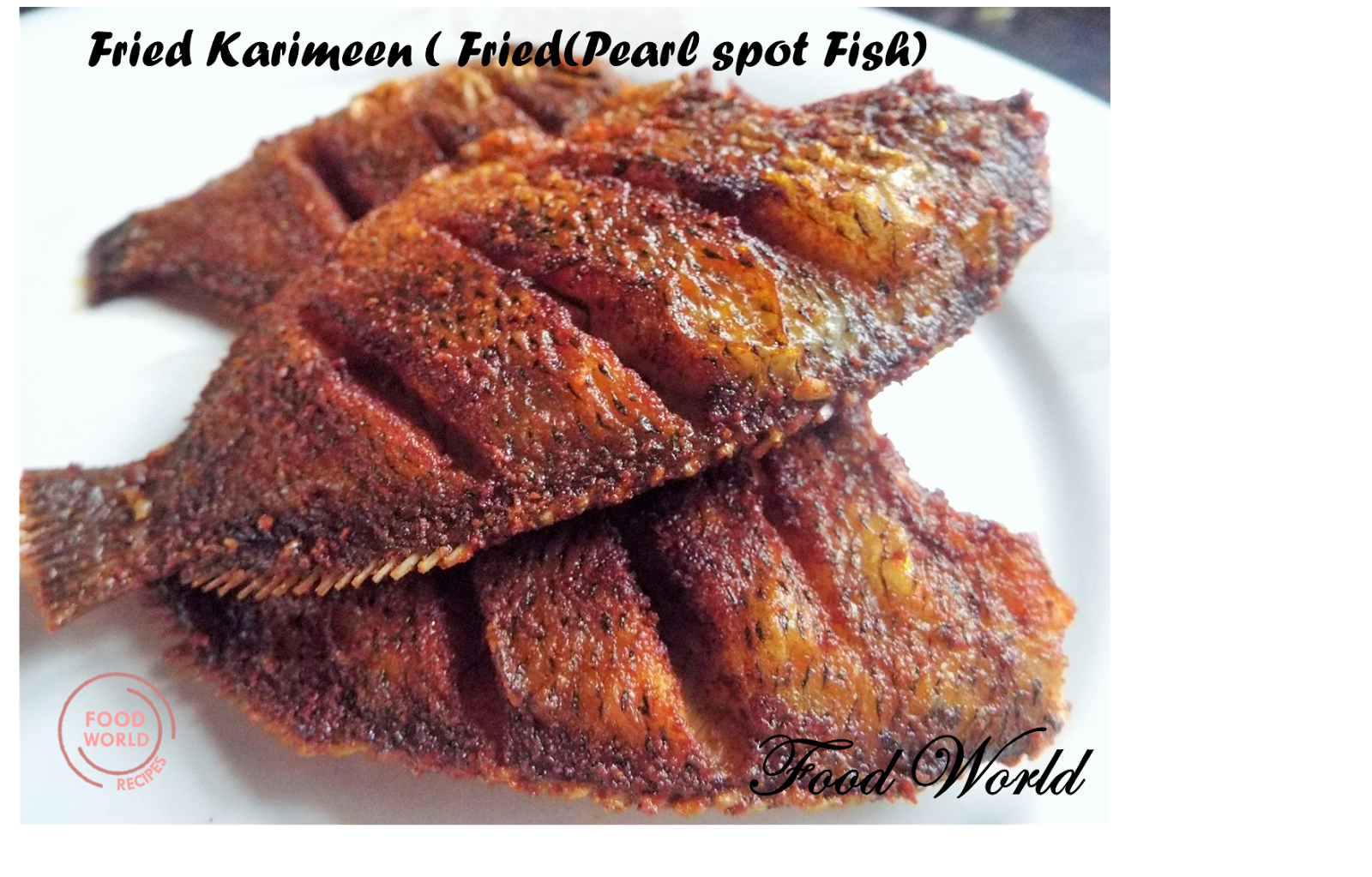 Karimeen (pearl spot fish) Pollichathu