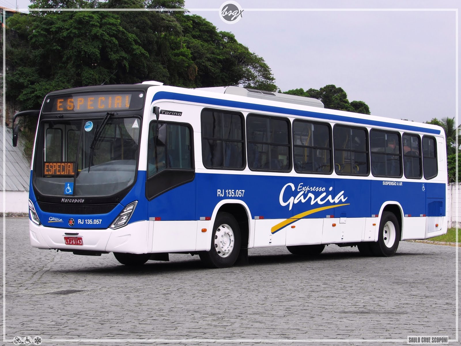 Expresso Garcia inclui na frota mais cinco ônibus com motor traseiro ...
